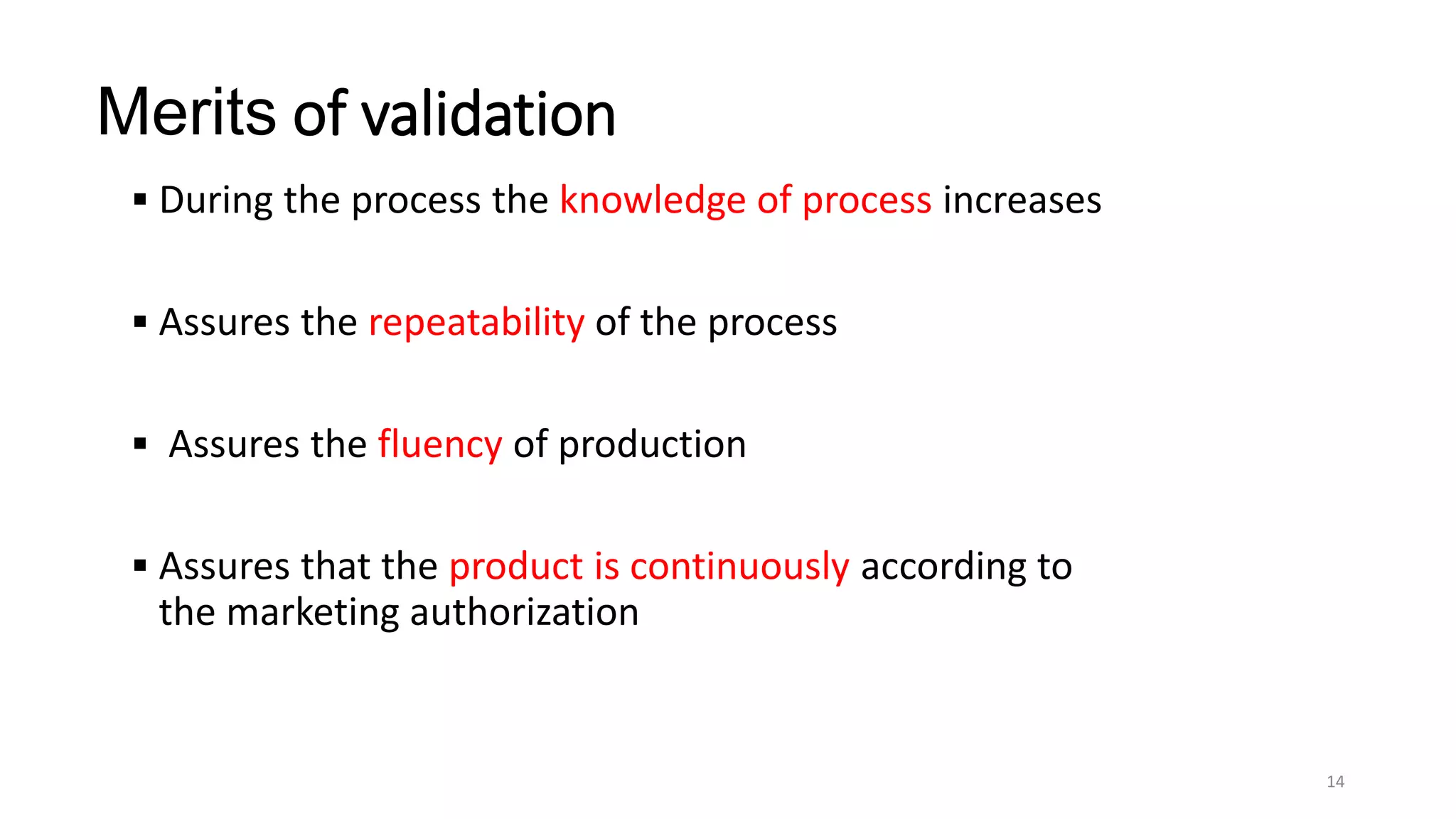 Introduction to validation | PPTX
