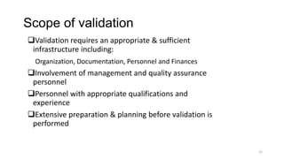 Introduction to validation | PPTX