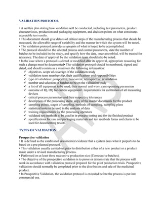 Introduction to validation | PDF