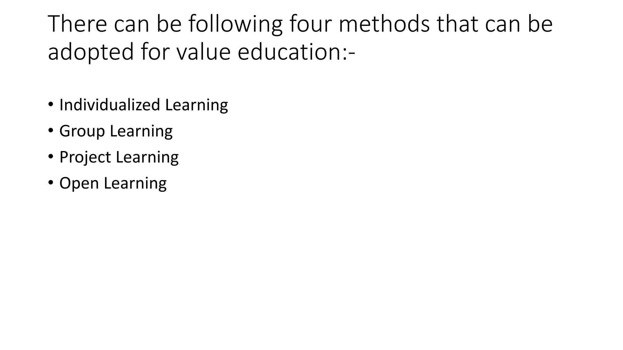 INTRODUCTION TO VALUE EDUCATION - Unit-I | PPTX
