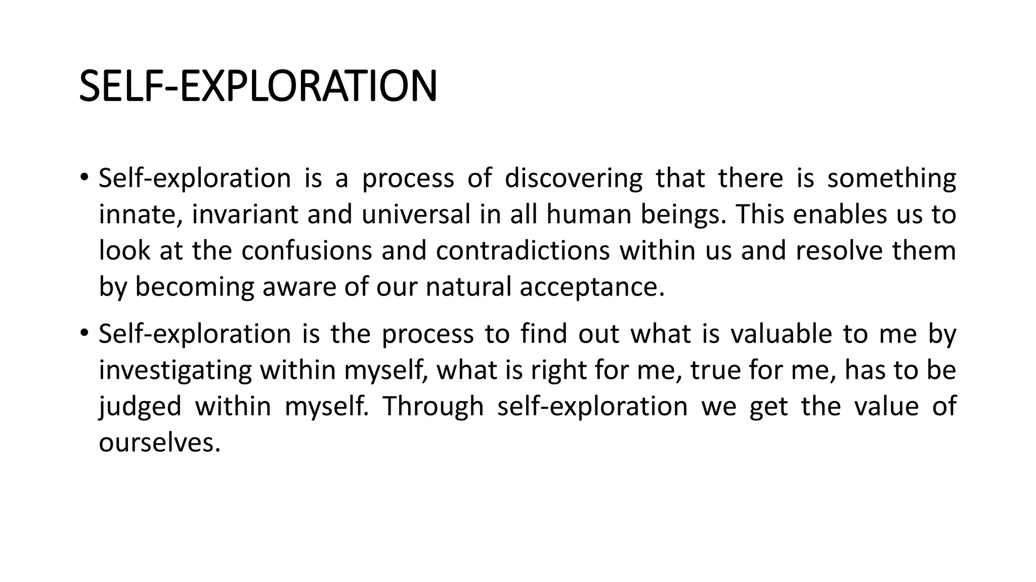 INTRODUCTION TO VALUE EDUCATION - Unit-I | PPTX