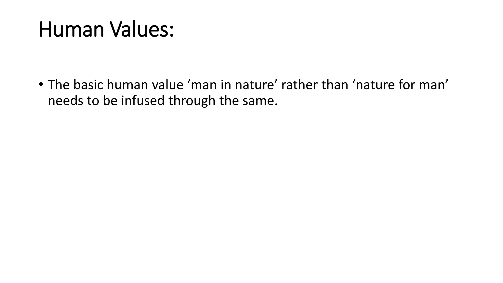INTRODUCTION TO VALUE EDUCATION - Unit-I | PPTX