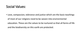 INTRODUCTION TO VALUE EDUCATION - Unit-I | PPTX