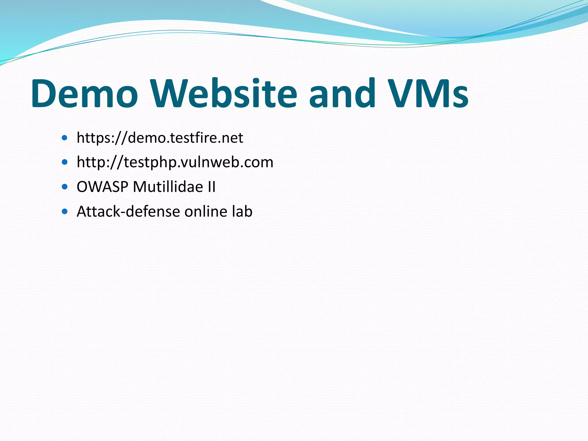Introduction To Vulnerability Assessment And Penetration Testing Pptx