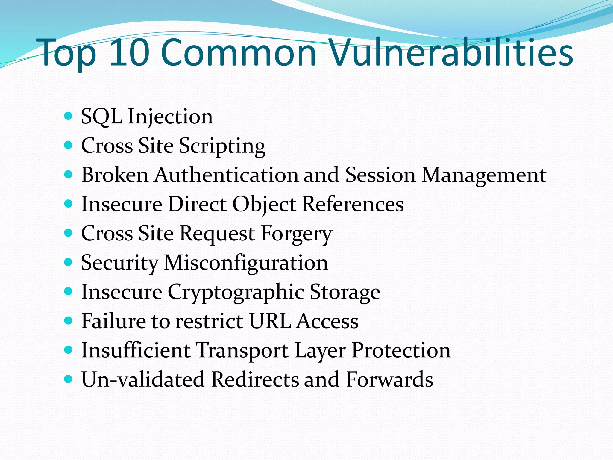 Introduction To Vulnerability Assessment & Penetration Testing | PPTX