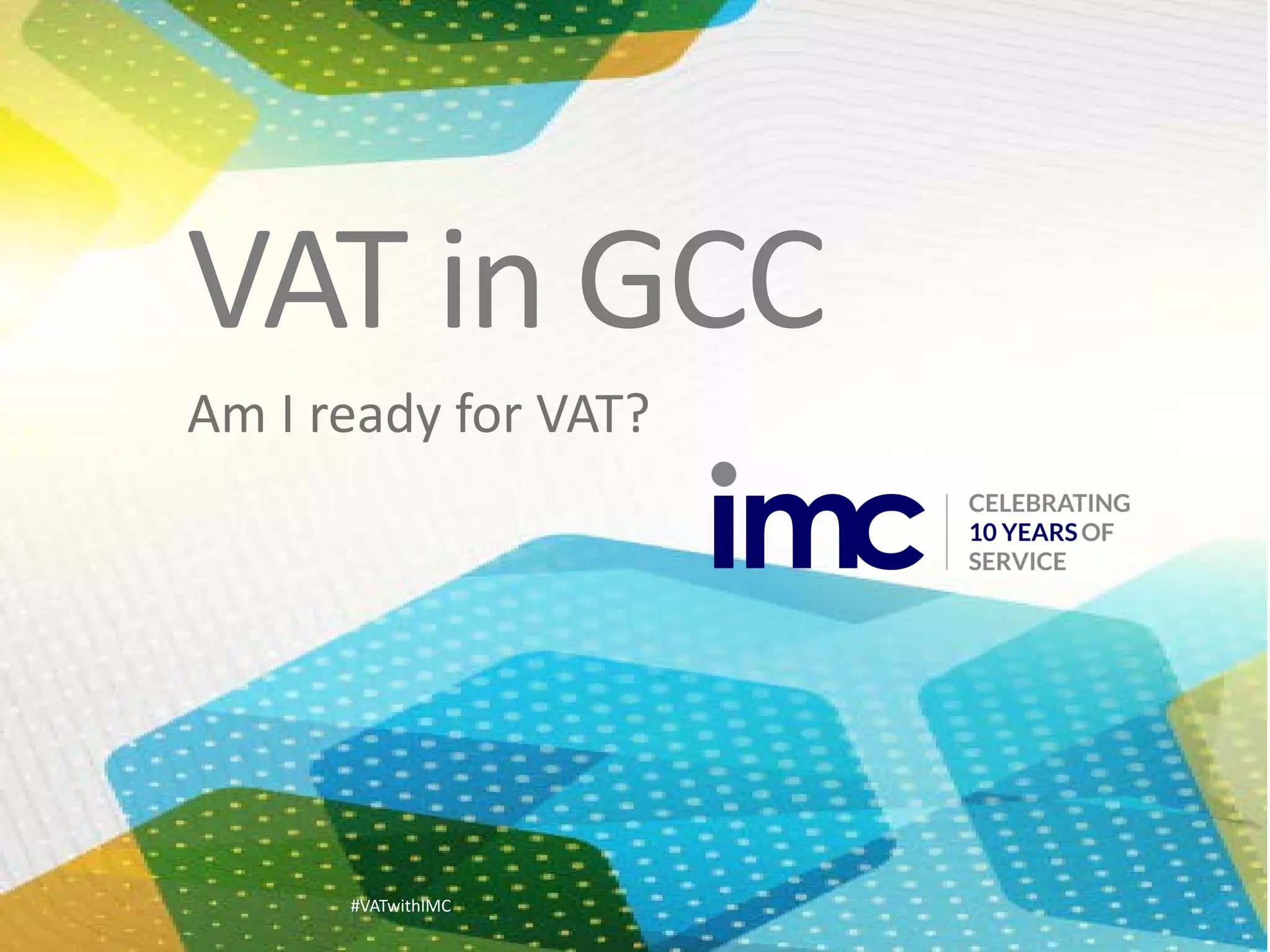 Introduction to VAT in GCC | PDF | Business Accounting & Finance | Business