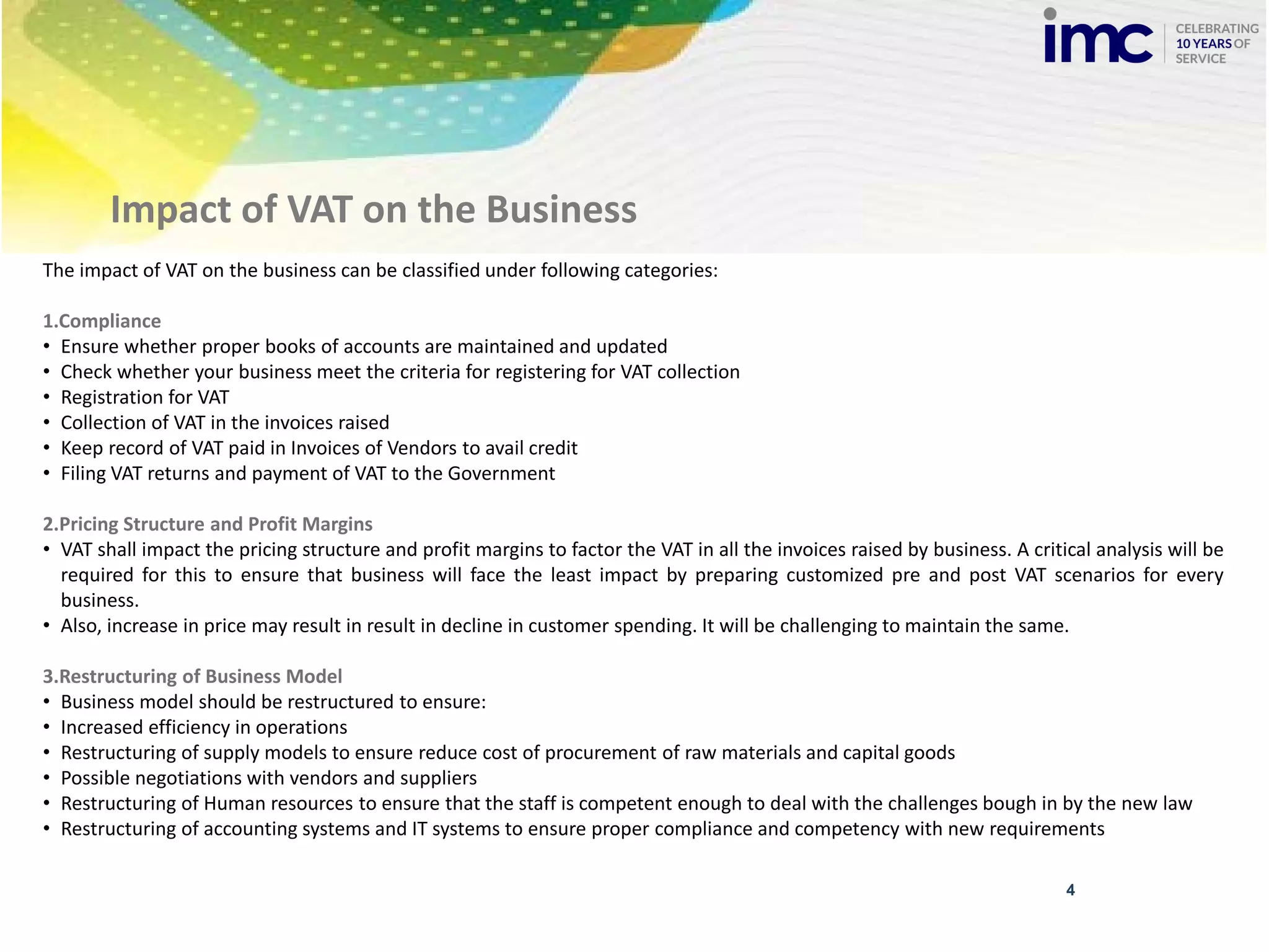 Introduction to VAT in GCC | PDF | Business Accounting & Finance | Business