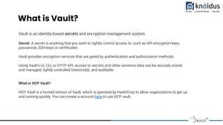 Introduction to Vault | PDF