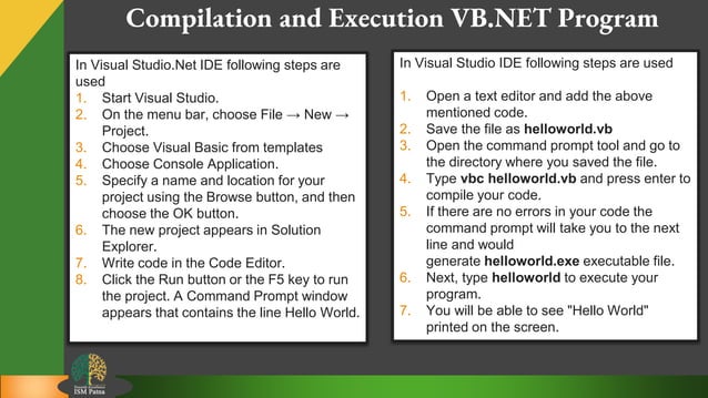 Introduction to vb.net