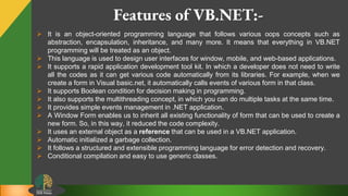 Introduction to vb.net