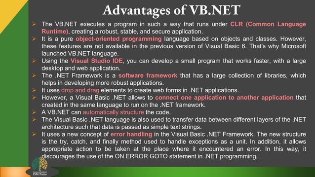 Introduction to vb.net