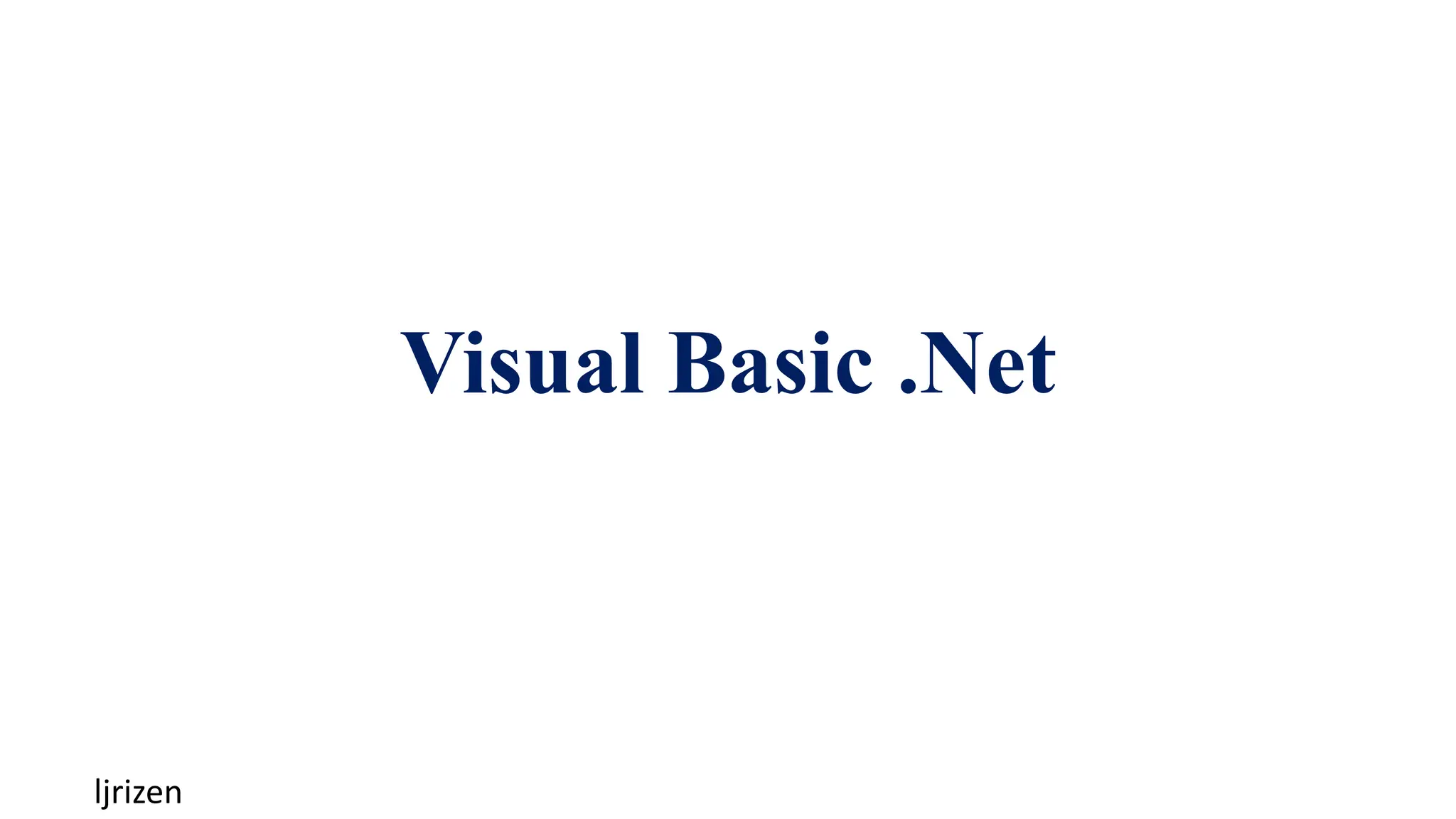 Introduction to VB.Net.pptx