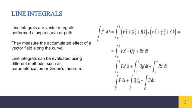 Introduction To Vector Integrals.pptx | Physics | Science