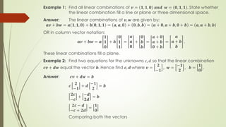 Introduction to Vectors in linear algebra | PDF