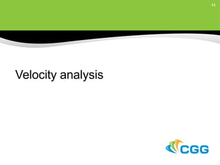 Introduction to velocity model building | PDF