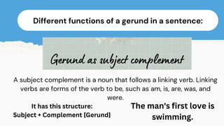 Introduction to Verbals and Types of Verbals Education Presentation in ...