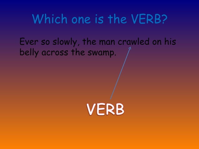 Introduction to verbs | PPT