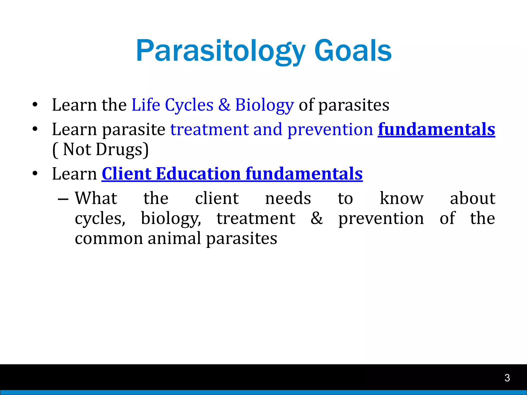 Introduction to veterinary parasitology asif | PPTX