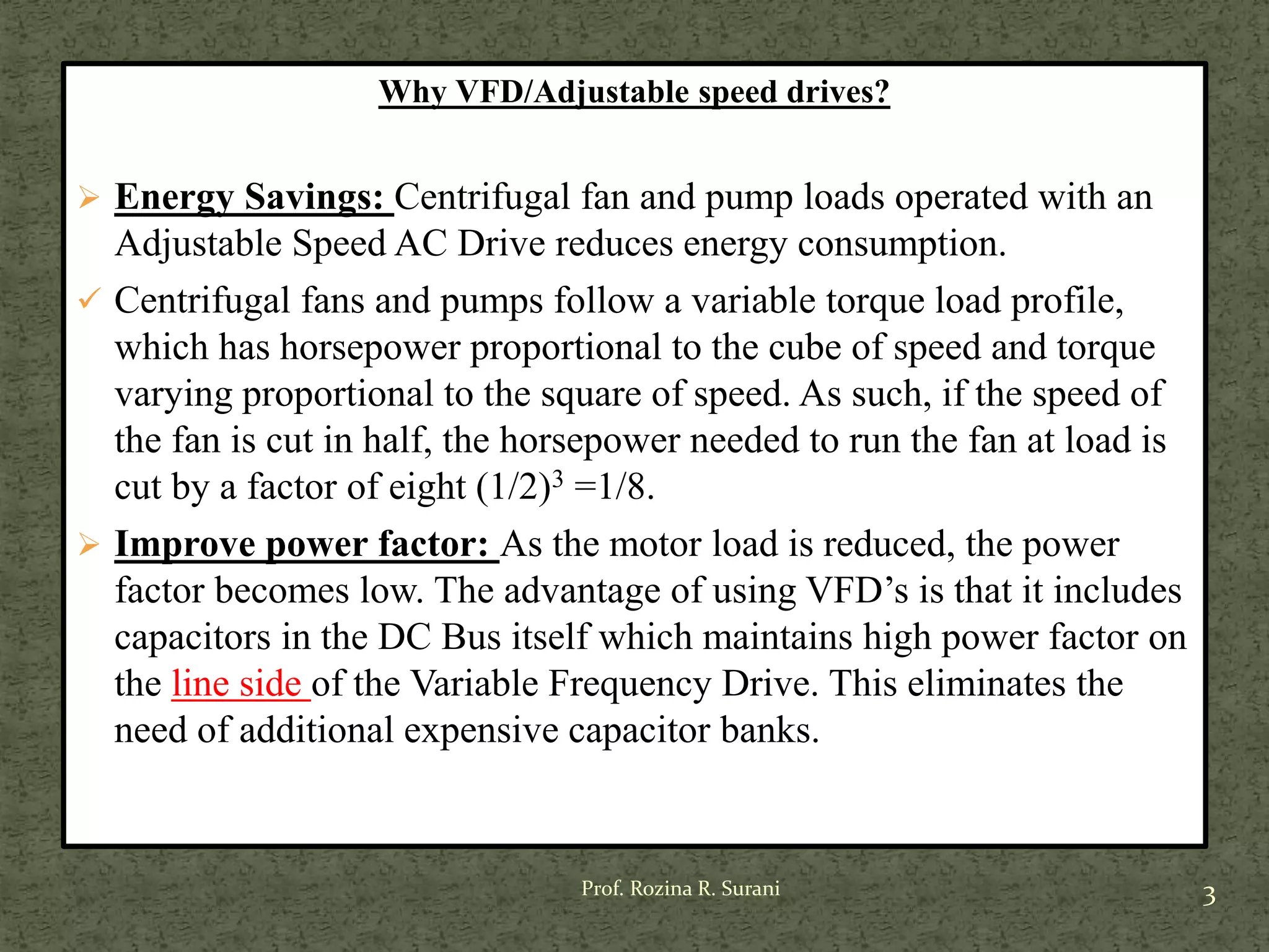 Introduction to vfd | PPTX