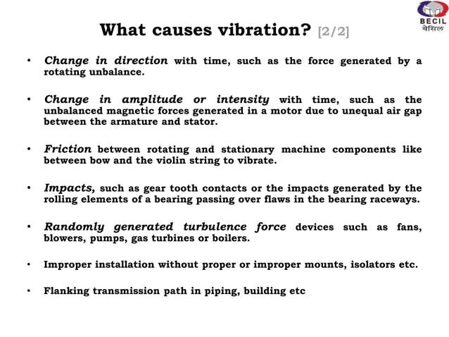 Introduction to vibration | PPTX