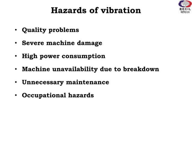 Introduction to vibration | PPTX