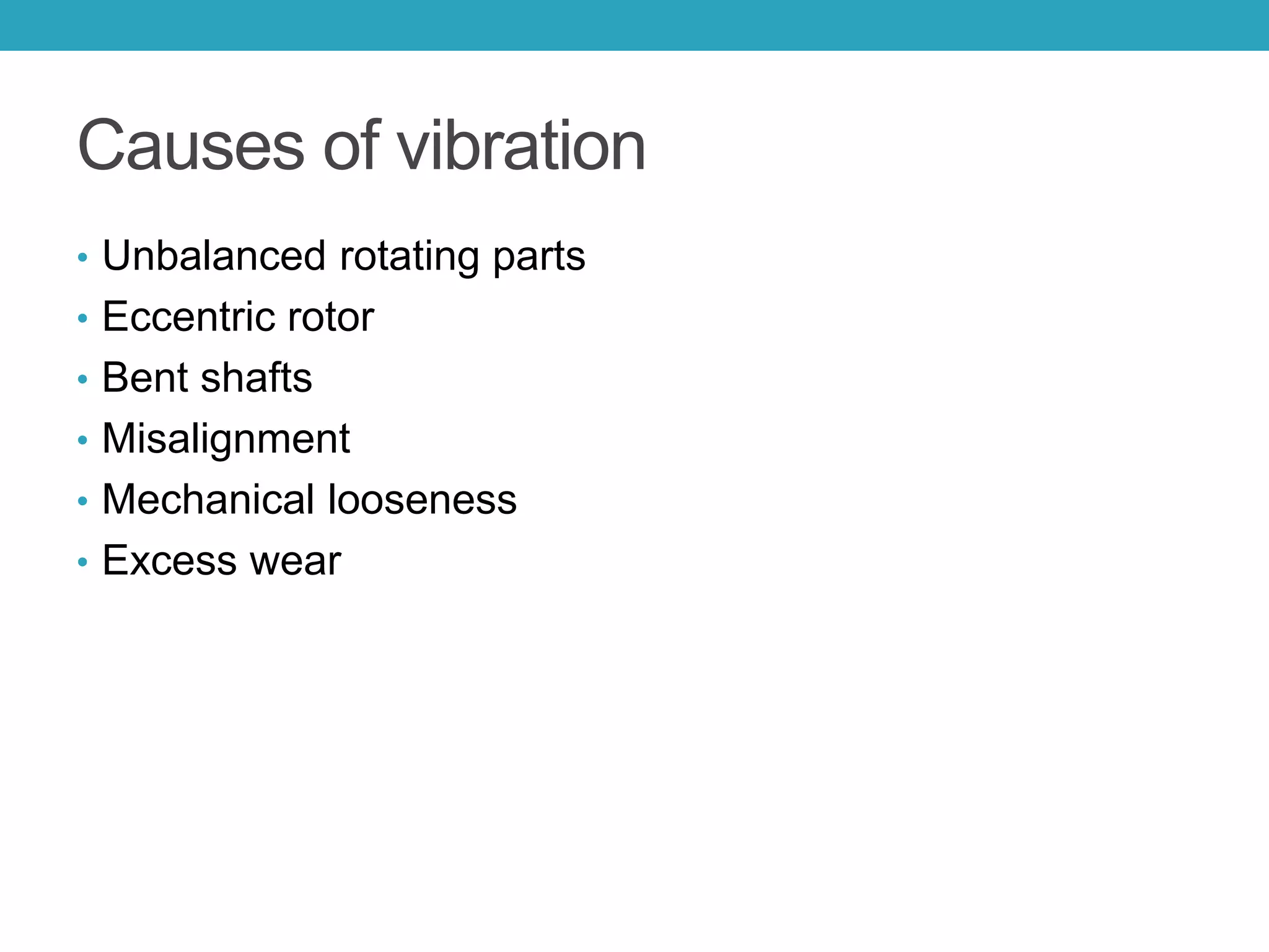 Introduction to vibration monitoring | PPTX