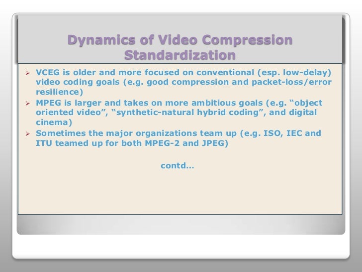 Video Compression Basics by sahil jain
