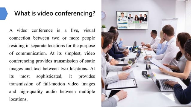 Introduction to Video Conferencing | PPT
