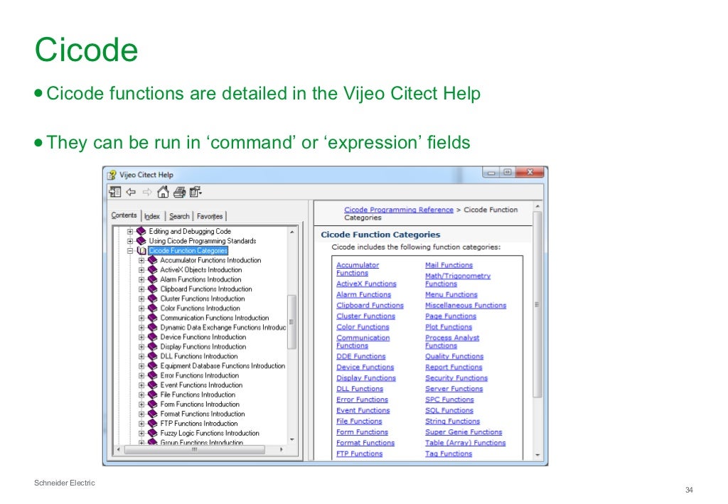 Introduction to Vijeo Citect