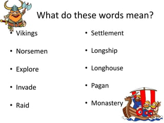 Introduction to Vikings-Family Life in Viking Times.pptx