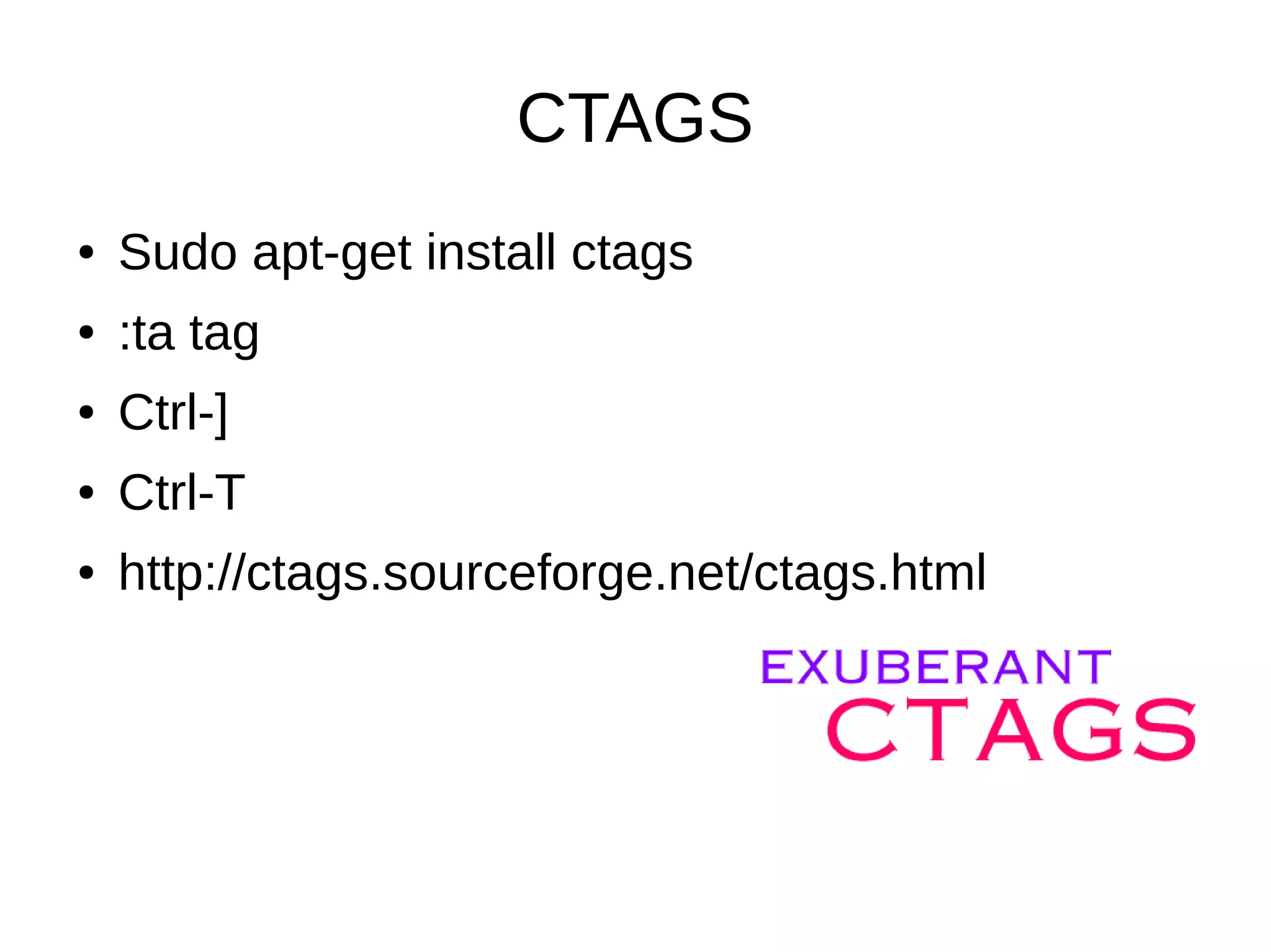 Introduction to vim | PPT