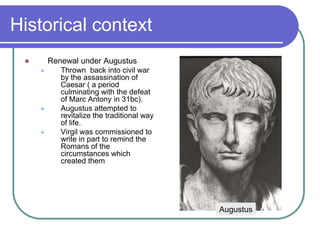 Introduction to virgil and the aeneid | PPTX
