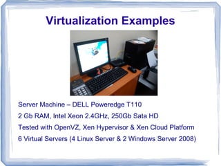 Introduction to virtualization | ODP | Computing | Technology & Computing
