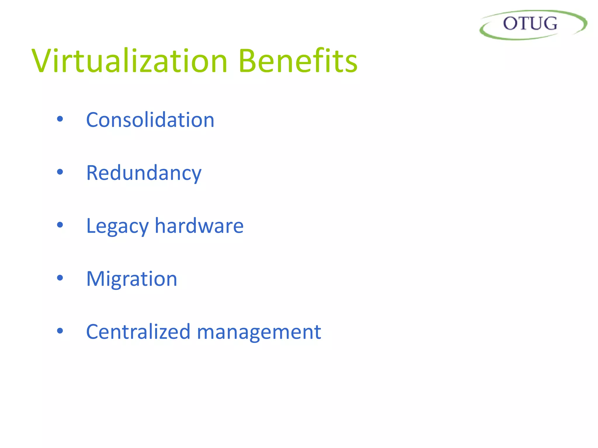 Introduction to virtualization | PDF