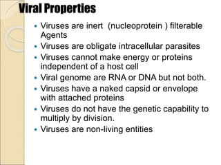 Virology for medical laboratory introduction to virus(2).ppt
