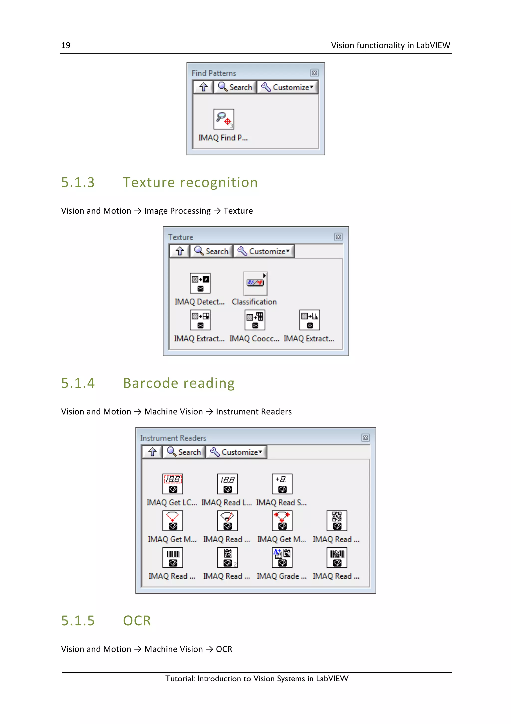 Introduction to vision systems in lab view | PDF