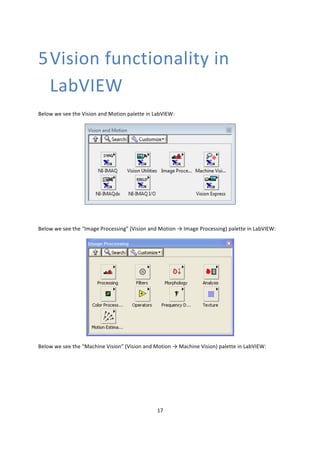 Introduction to vision systems in lab view | PDF | Computer Software and Applications | Computing