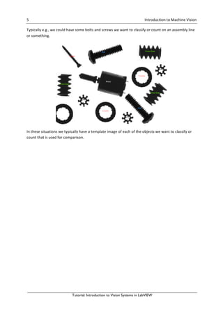 Introduction to vision systems in lab view | PDF