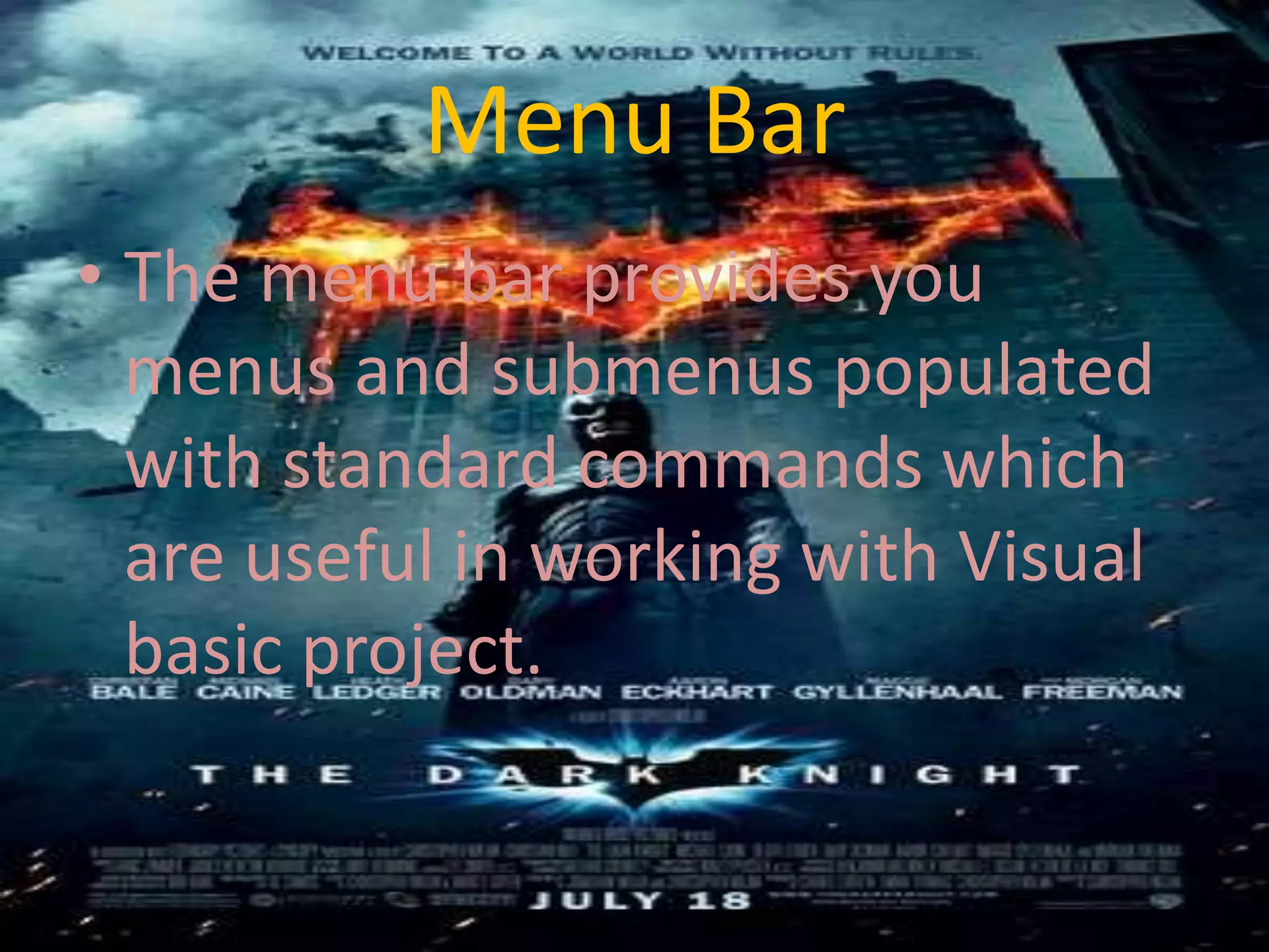 Introduction to visual basic | PPTX