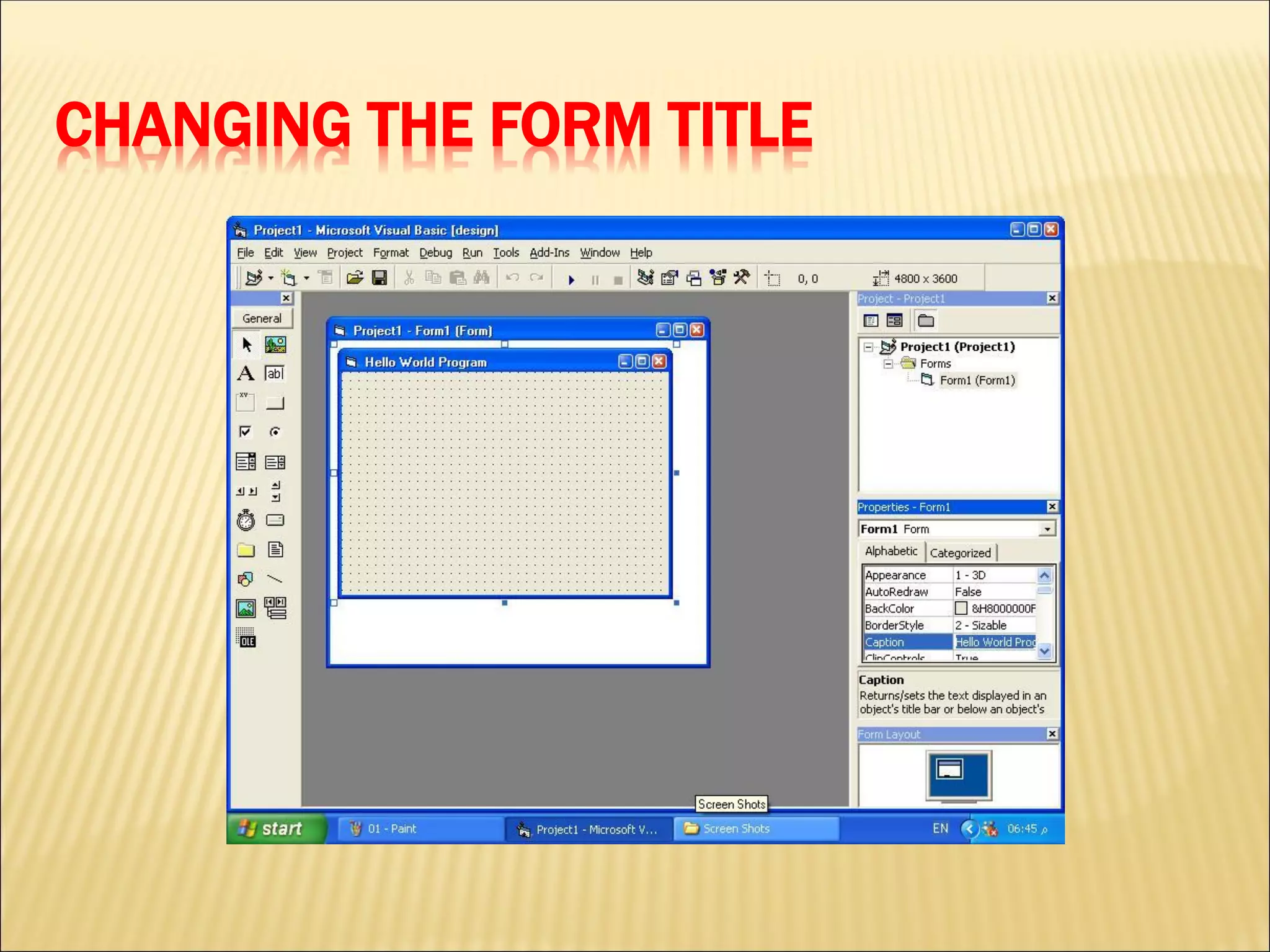 VISUAL PROGRAMMING | PDF | Operating Systems | Computer Software and Applications