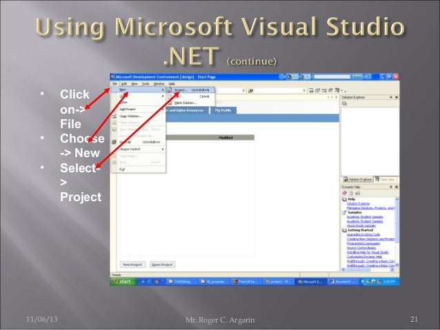 Introduction to visual basic programming Introduction to visual basic programming