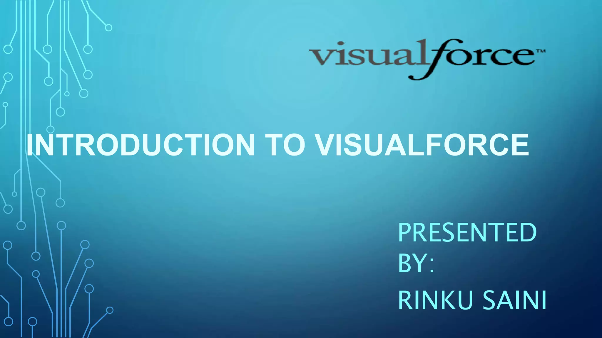 Introduction to visualforce | PPT