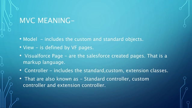 Introduction To Visualforce Ppt