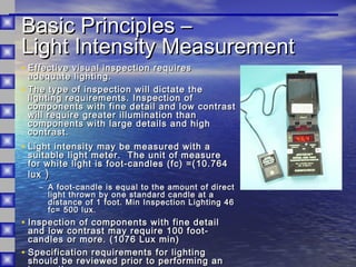 Introduction to visual inspection | PPT