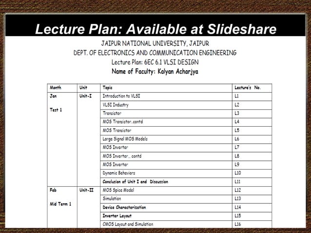 Introduction to VLSI Design | PDF