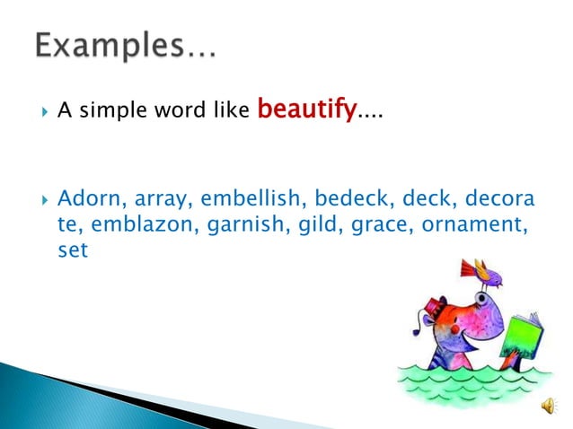 Introduction to vocabulary ppt | PPTX