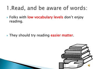 Introduction to vocabulary ppt | PPTX