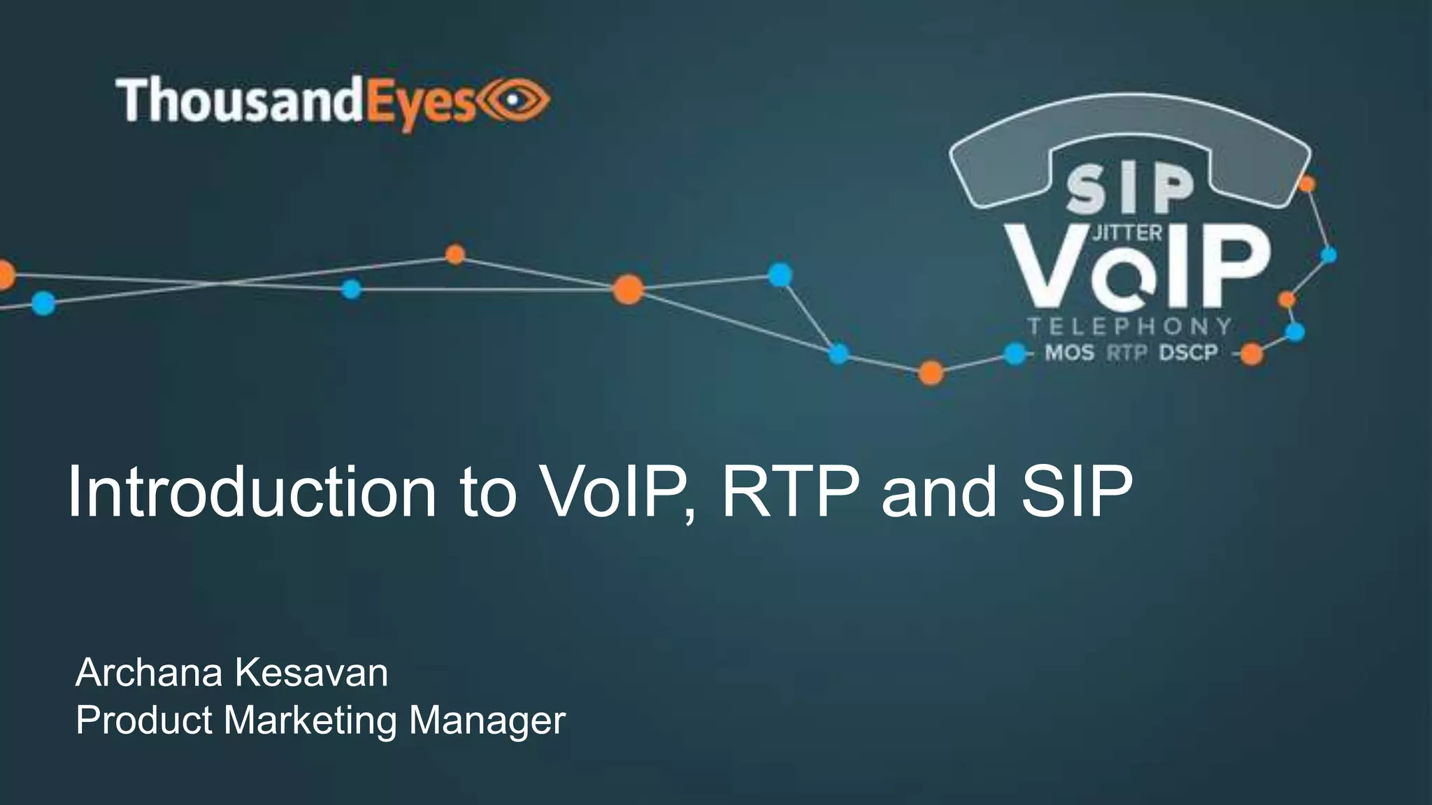 Introduction to VoIP, RTP and SIP | PDF