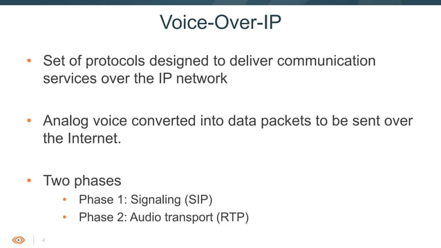 Introduction to VoIP, RTP and SIP | PDF