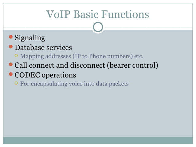 Introduction to VoIP | PPT